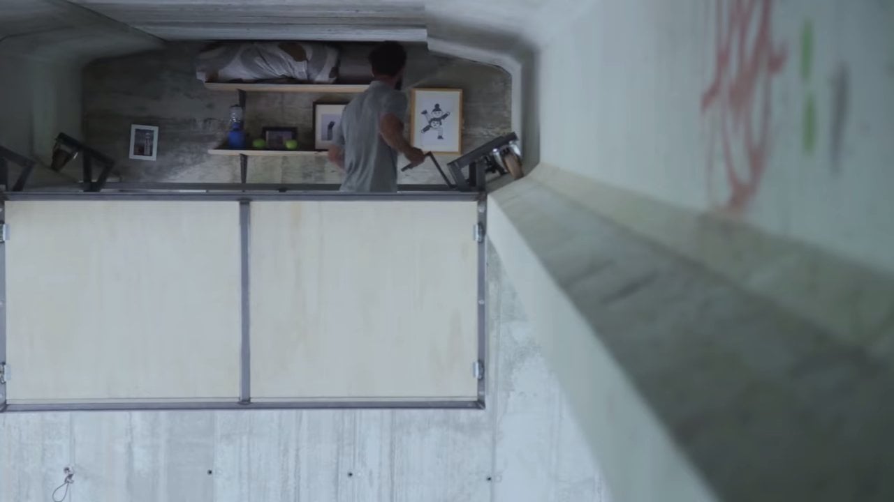 Man Builds a Secret Studio Under a Bridge in Spain!