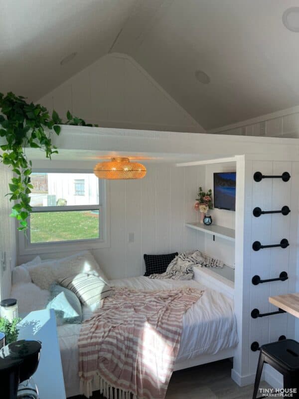 20-ft. Pink & Teal Tiny House by Kaiser Tiny Homes