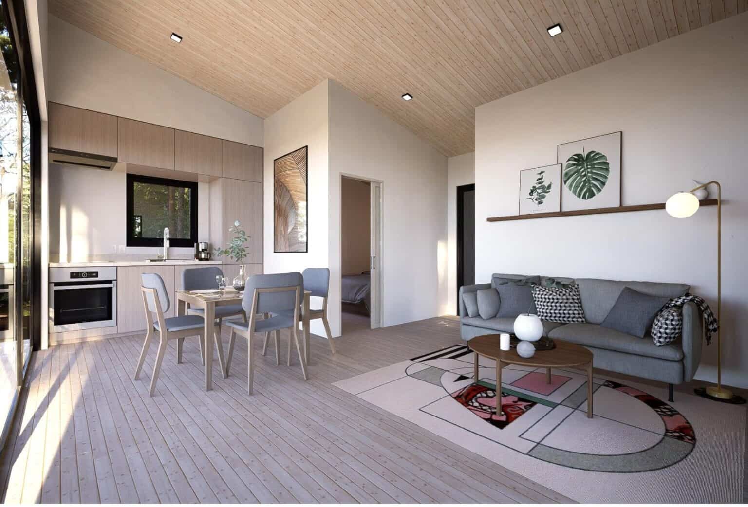 Stuga Modern Tiny Cabin Plans Update