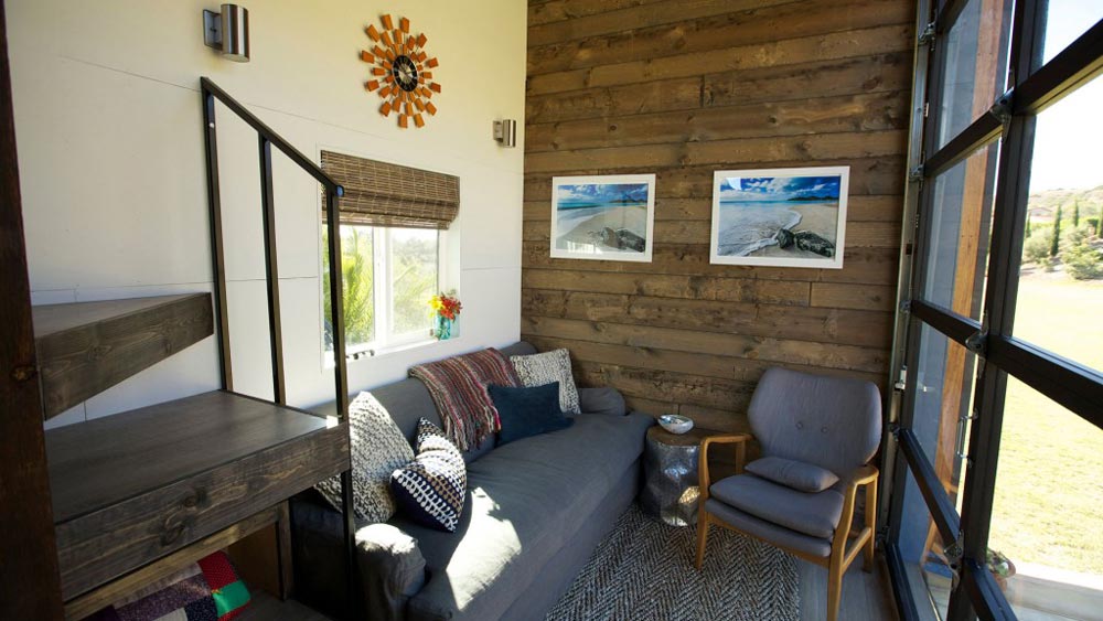 Surf Shack Tiny House by Alex Wyndham, Built by Tiny House Nation