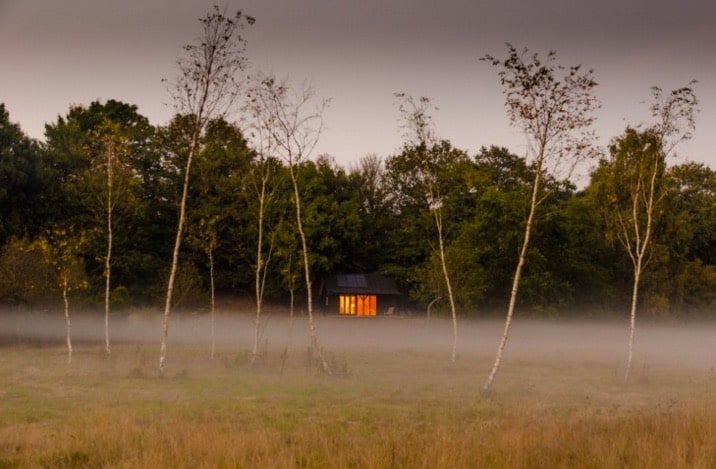 Sustainable, Off-Grid Modern Tiny Cabin in Devon, England