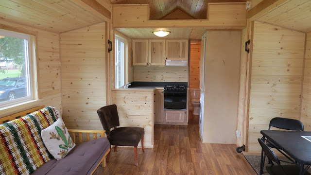 The 232 Sq. Ft. Pull Out Tiny House