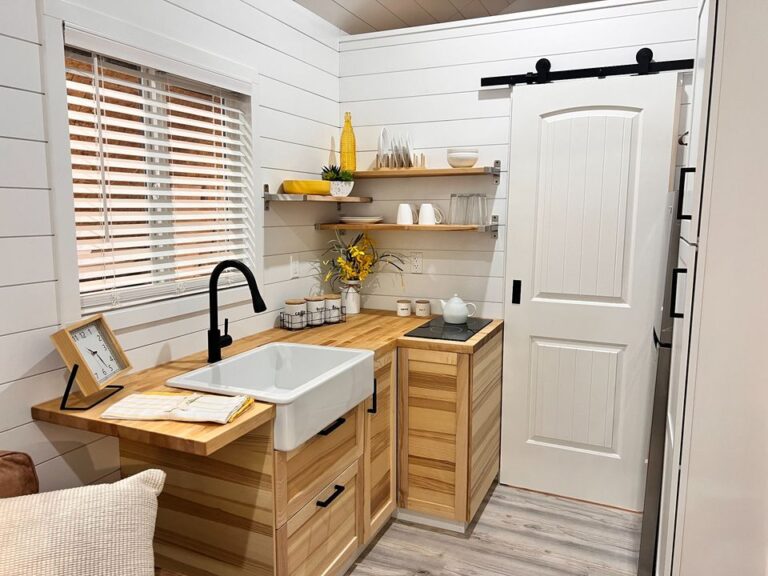 26-ft. Tiny Home with First Floor Bedroom By New Creation Tiny Homes