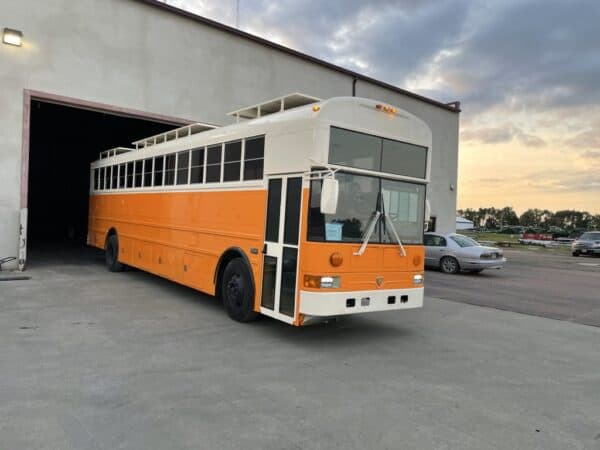 Couple’s Self-Built Bus Conversion Tiny Home: Aurora the Adventure Bus!