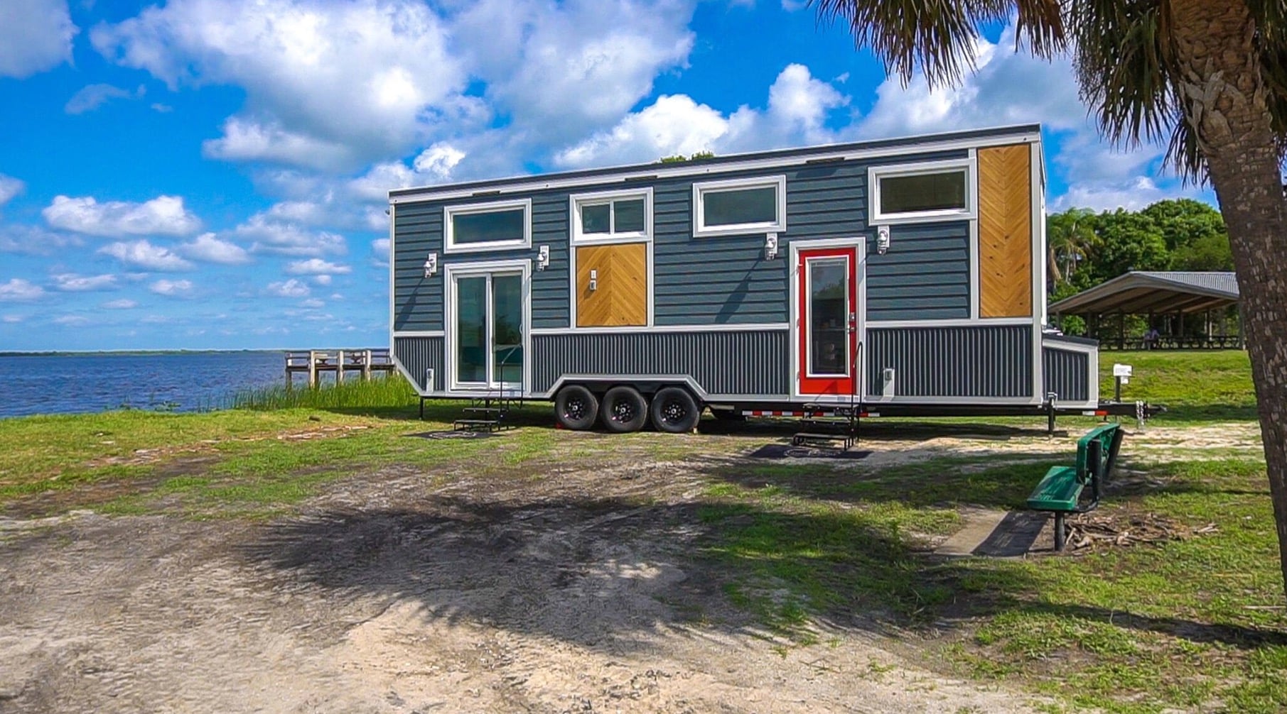 Beautiful 34ft Lee Tiny House on Wheels by Movable Roots
