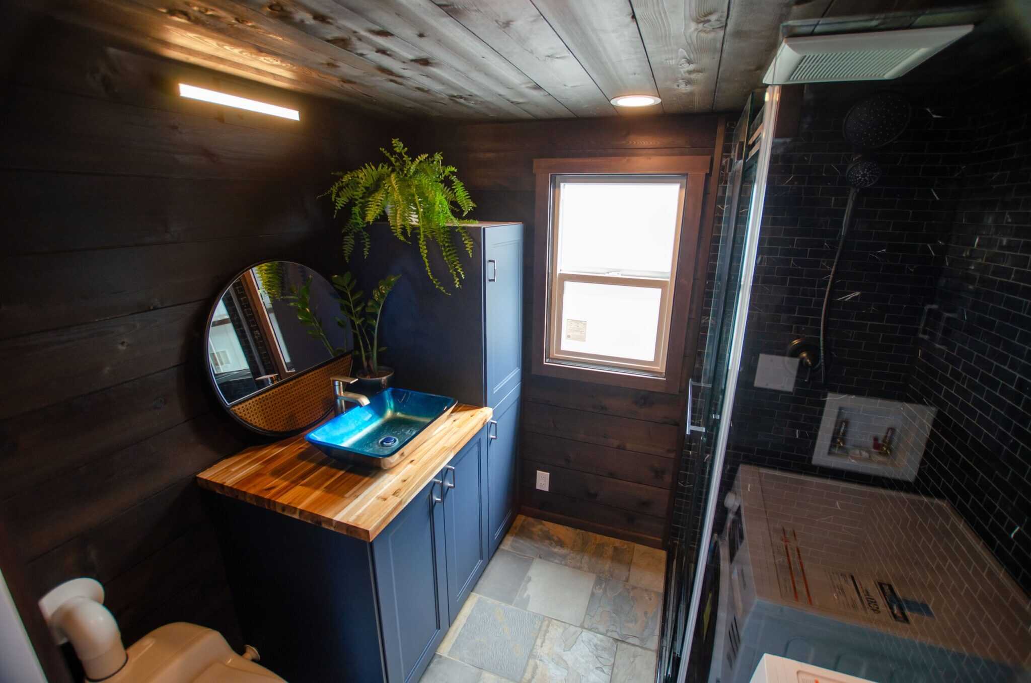 The Raven: 30’ X 8’6” Tiny House by Rewild Homes