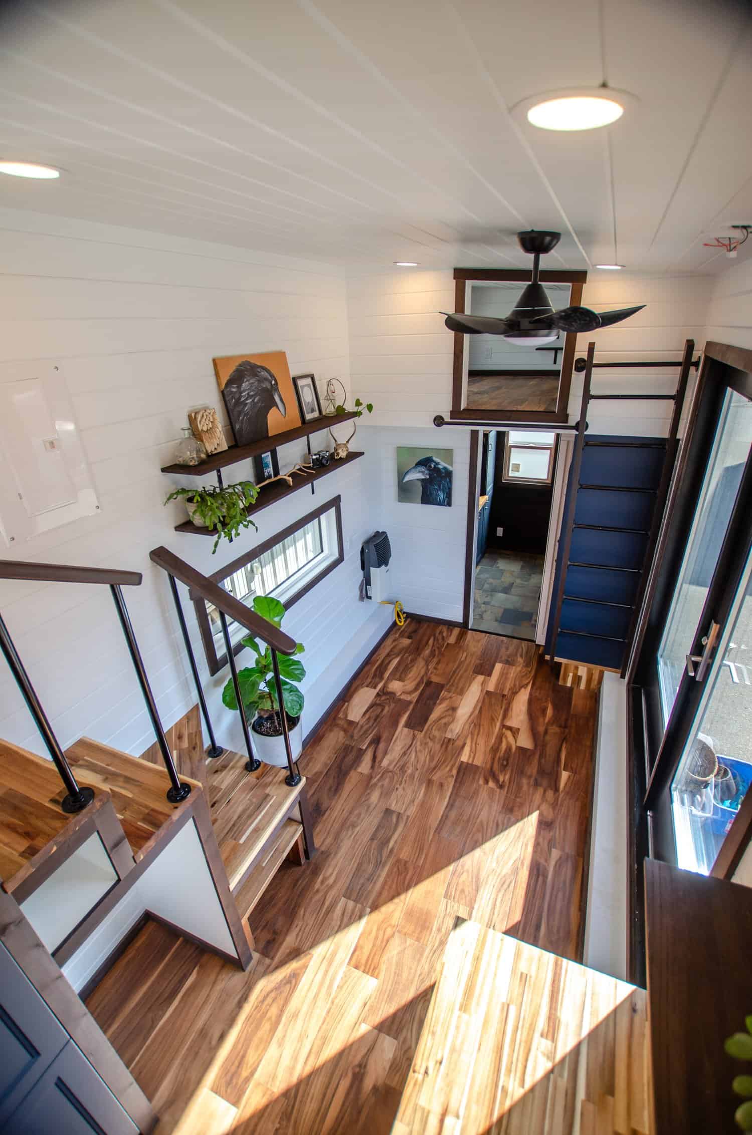 The Raven: 30’ X 8’6” Tiny House by Rewild Homes