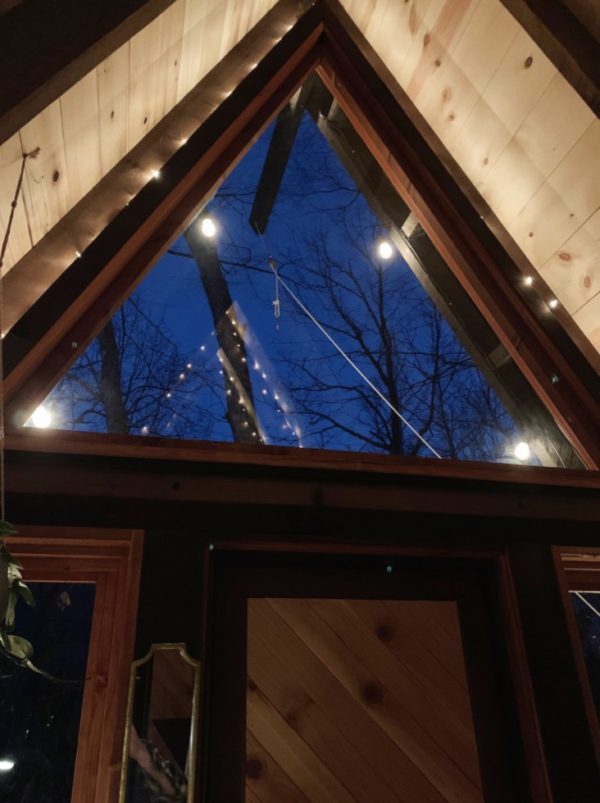 250-sq.-ft. Rustic A-frame Cabin in the Blue Ridge Mountains