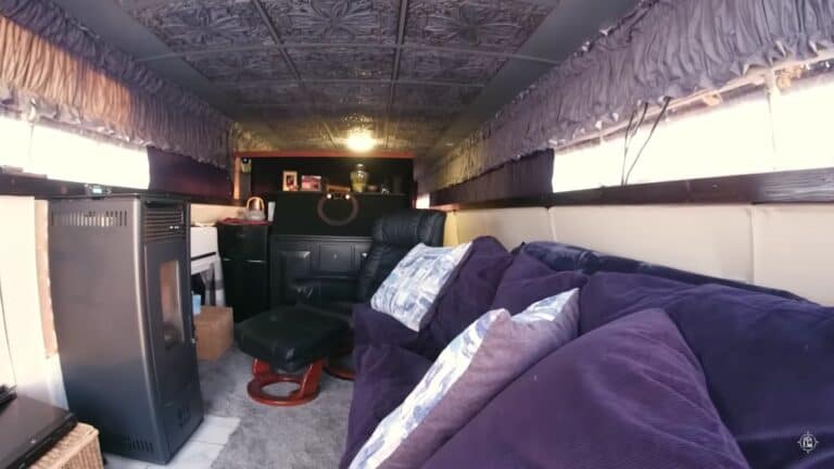 Retirement in their 73-Foot 18-Wheeler Not-So-Tiny Home