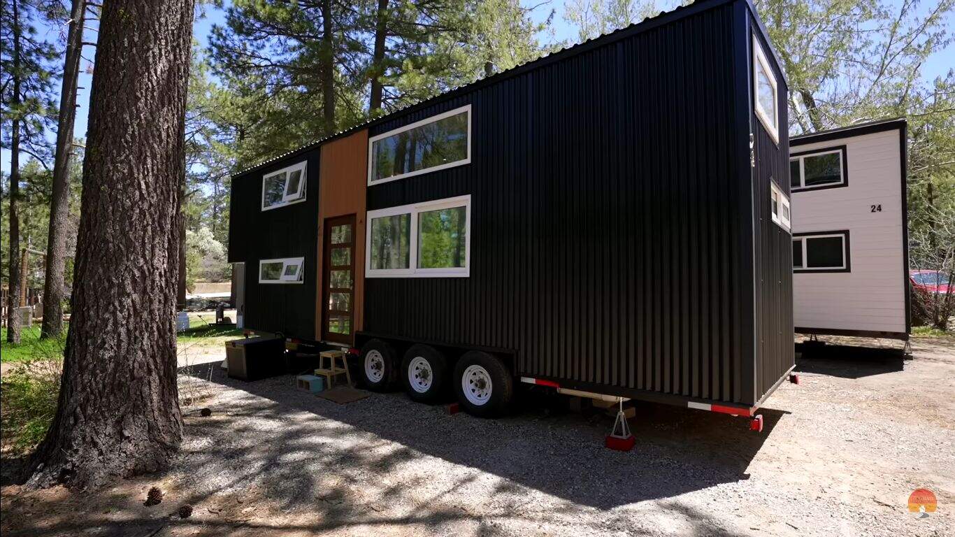 Married in Their Tiny Home with an Office