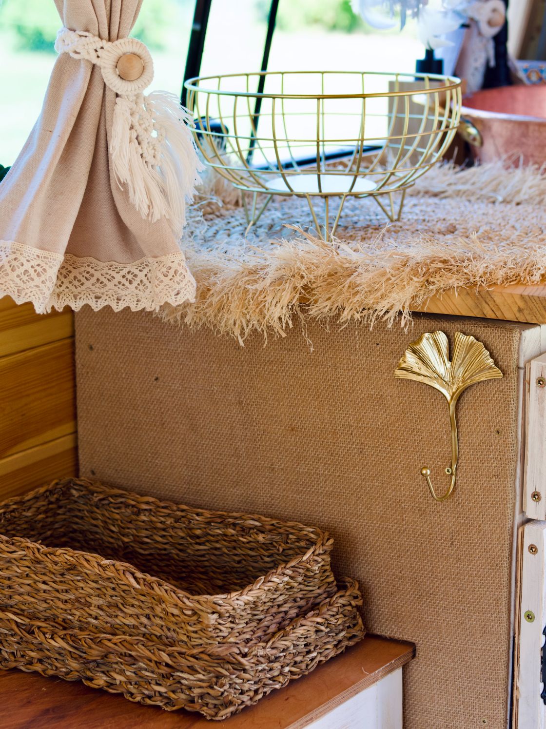 Their DIY Volkswagen T4 Conversion w/ Boho Flair