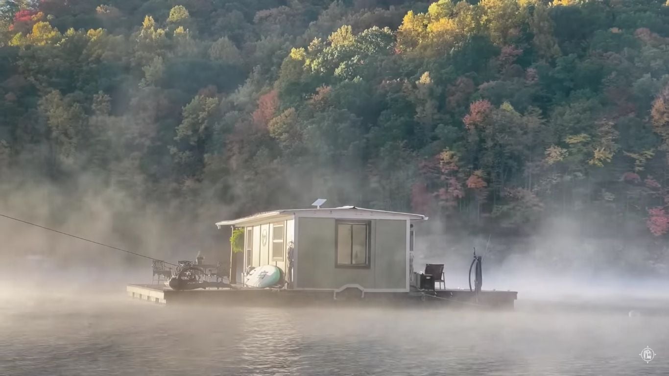 Their Four Season Houseboat in North Carolina