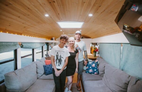 Family’s Incredible Skoolie with Rooftop Deck