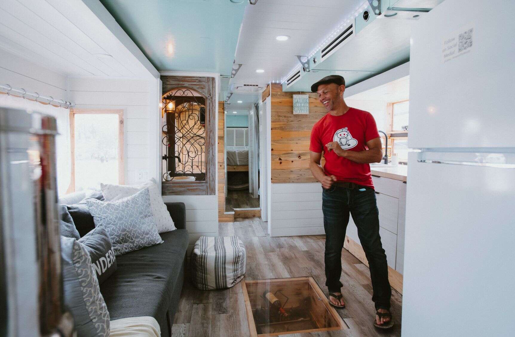They Added Slide Outs to their School Bus Conversion!