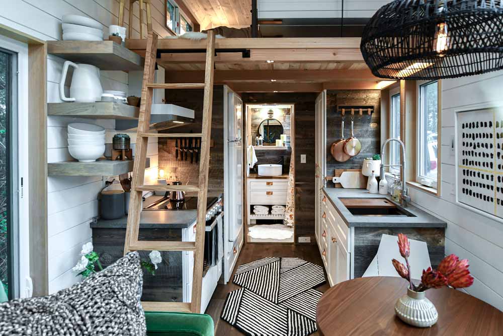 This Fancy Tiny House Has Over $30K In Decor
