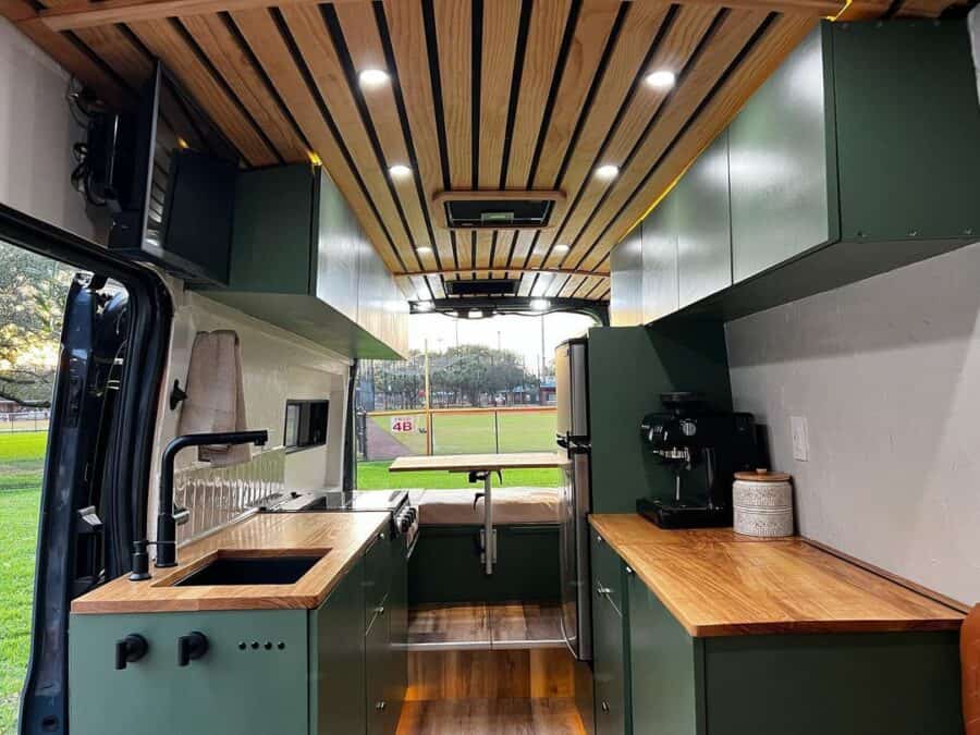 They Turned An Amazon Van into a Tiny Home