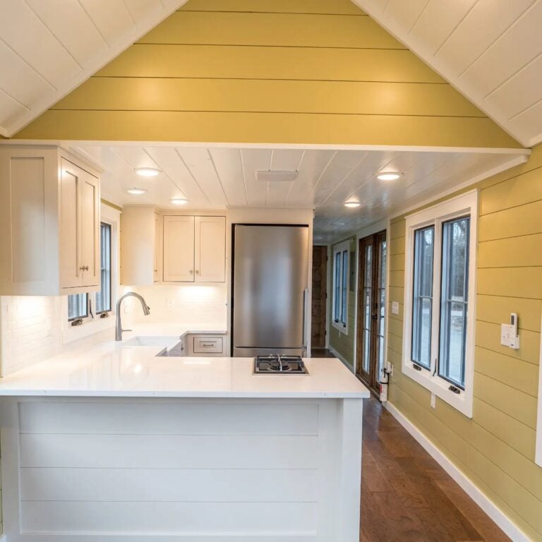 Stunning Denali Bunkhouse Tiny House by Timbercraft Tiny Homes