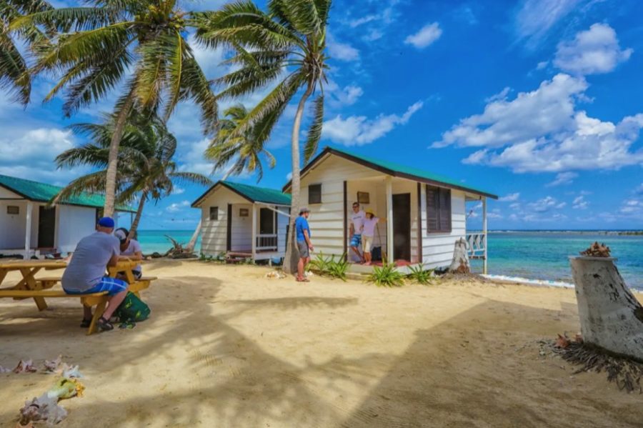 Tobacco Caye Cabana Cottages in Belize
