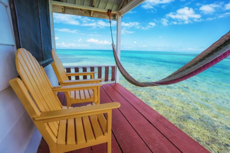 Tobacco Caye Cabana Cottages in Belize
