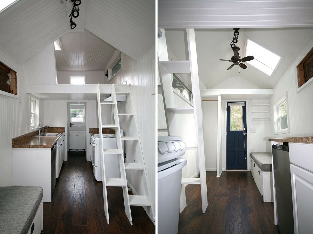 144 Sq. Ft. Tiny Cabin with Rooftop Patio