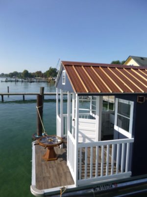 Tiny Floating Cottages by Tiny FloatHouse