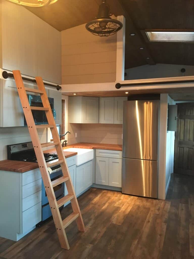 Incredible 38-ft. Tiny House with a Private Bedroom