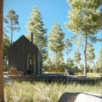 144 Square Foot Scandinavian Cabin Plans