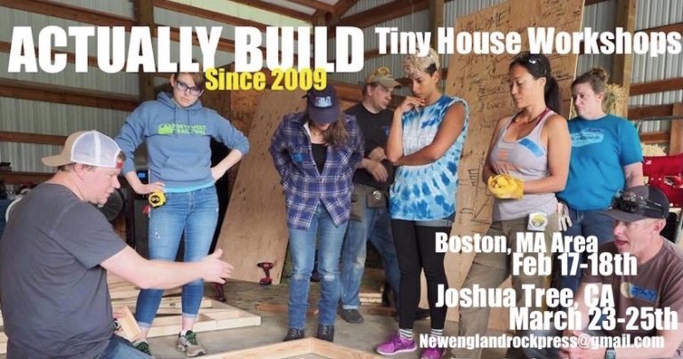 Living Full Time in a 54 Sq. Ft. Tiny House that ‘Expands’ to 120 Sq. Ft.!