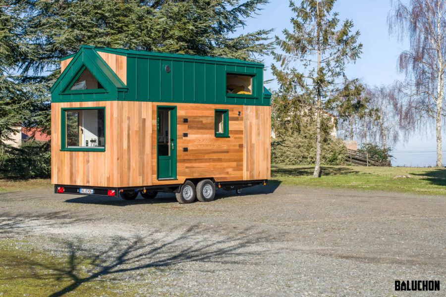Elise's Custom Baluchon Tiny House For Full-time Living