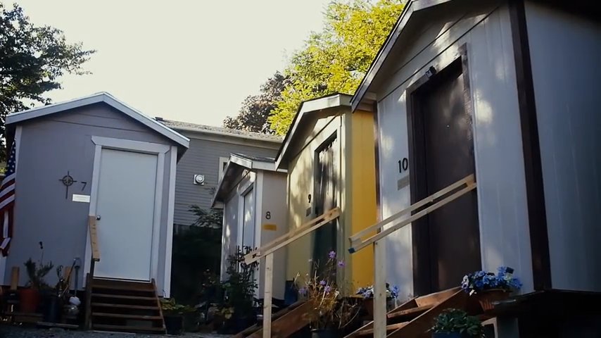 Tiny House Villages For Seattle's Homeless by Low Income Housing Institute