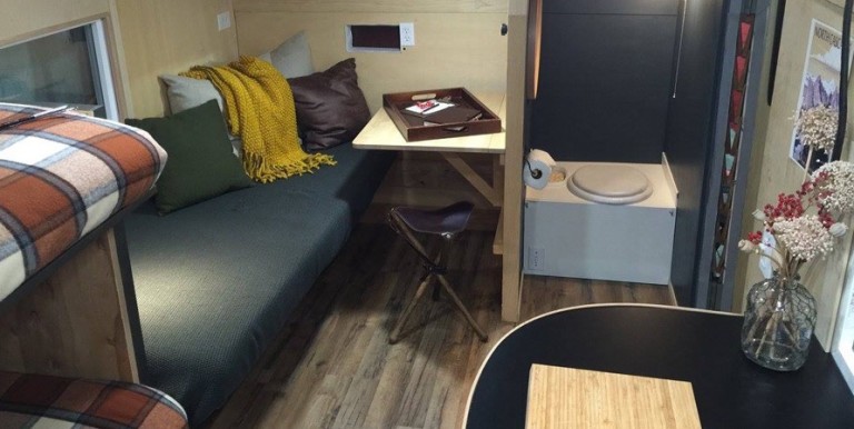 Tiny House-inspired Pop Up Teardrop Camper