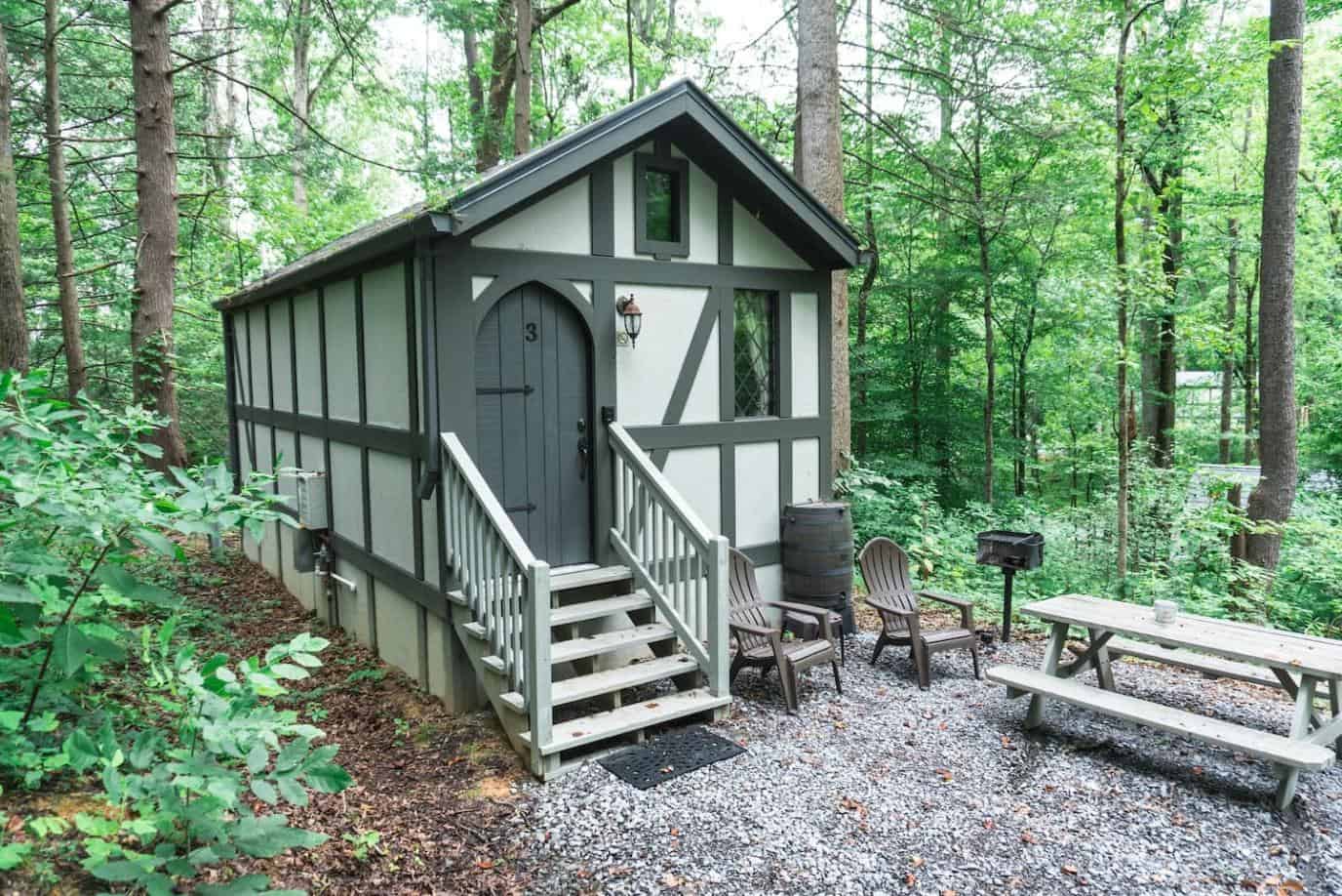 Tudor Style Cottage in the Woods