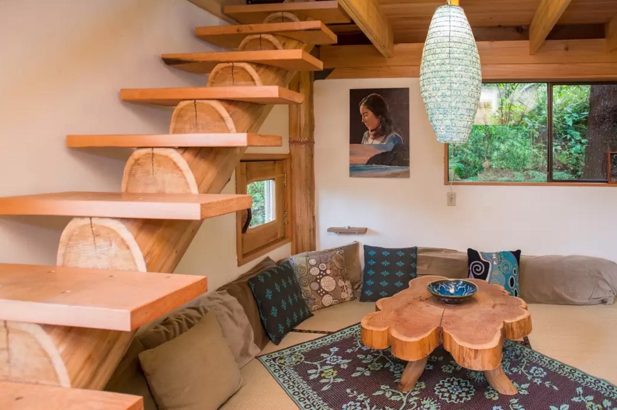 Tiny Zen Cabin in the Forest
