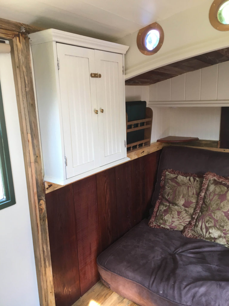 Tony’s Amazing Old-Fashioned Trailer Coach Tiny House