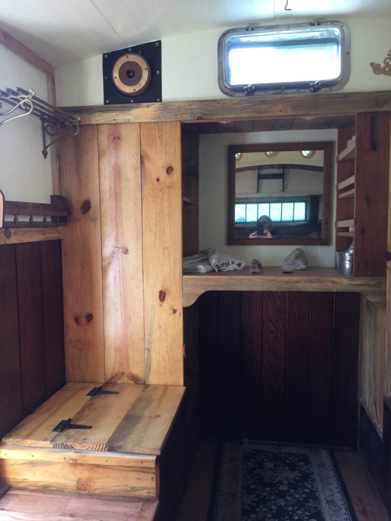 Tony’s Amazing Old-Fashioned Trailer Coach Tiny House