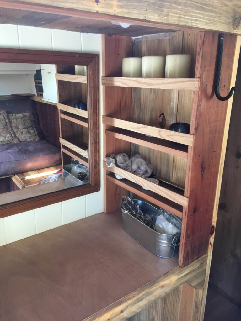 Tony’s Amazing Old-Fashioned Trailer Coach Tiny House