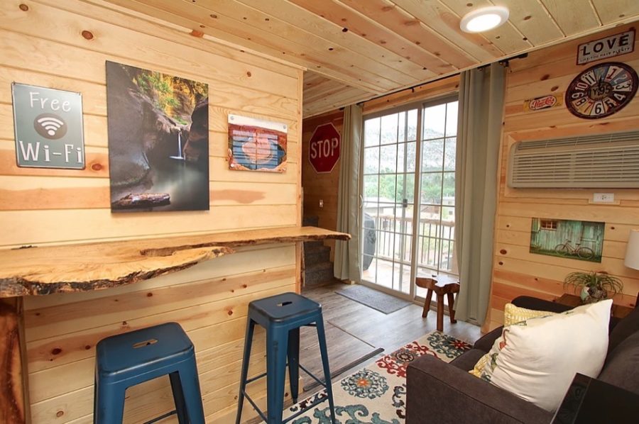 Tree House Built On 100-Year-Old Preserved Trunk
