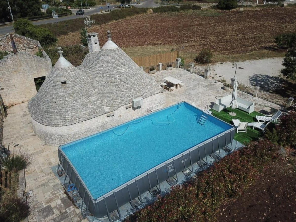 Traditional ‘Trullo’ Home in Italy With Stone-Coned Roof!