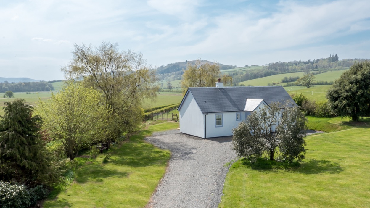 Two Bedroom Wee House Cottage Built on a Farm in Scotland