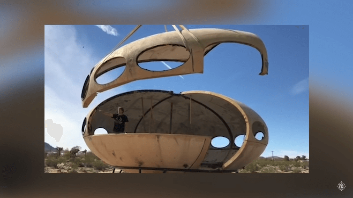 UFO Tiny House in Joshua Tree: Area 55