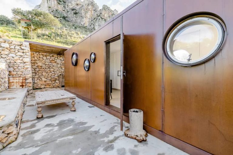 Ultra-Modern Container Home in Sicily