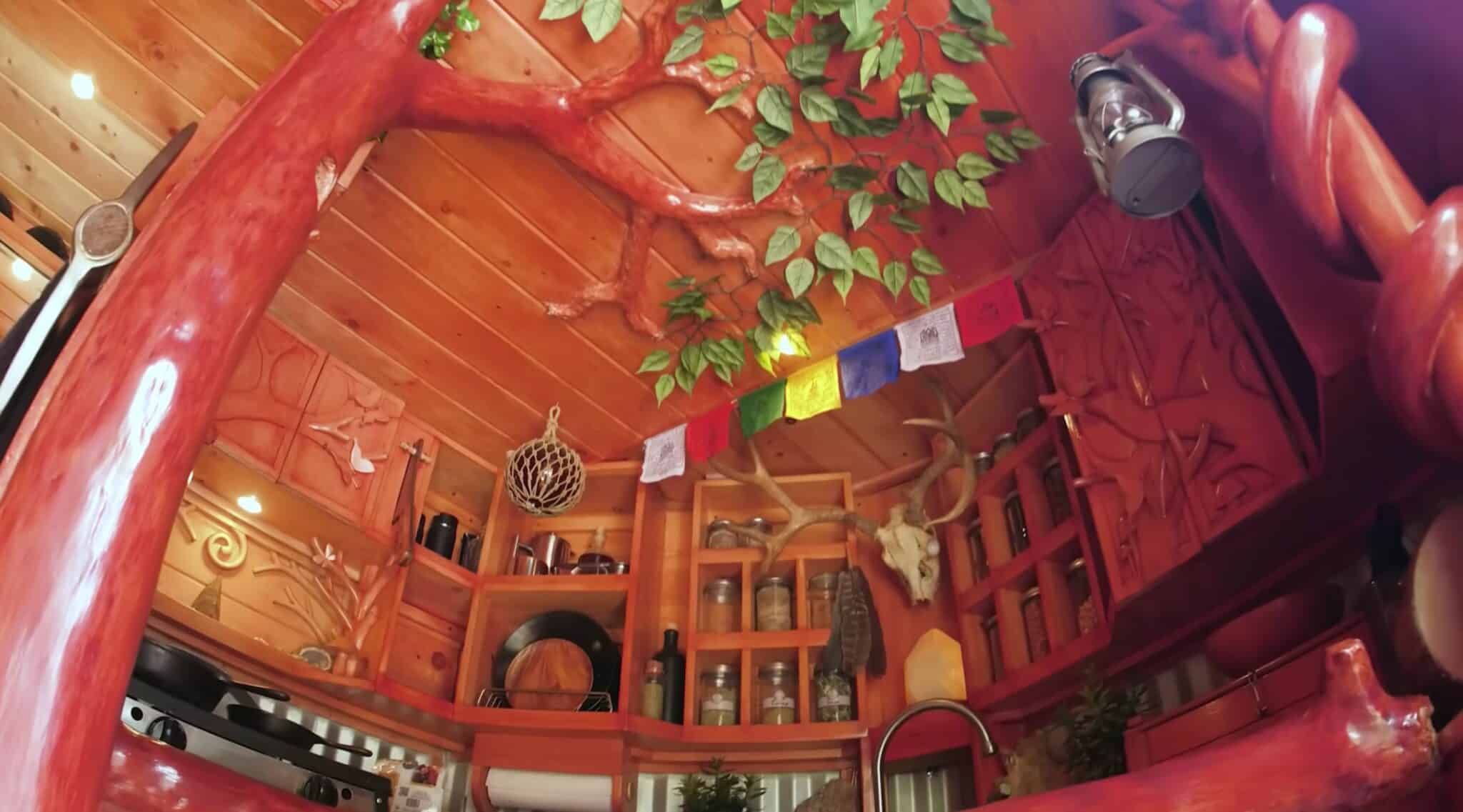 Utility Trailer Hides a Secret Treehouse