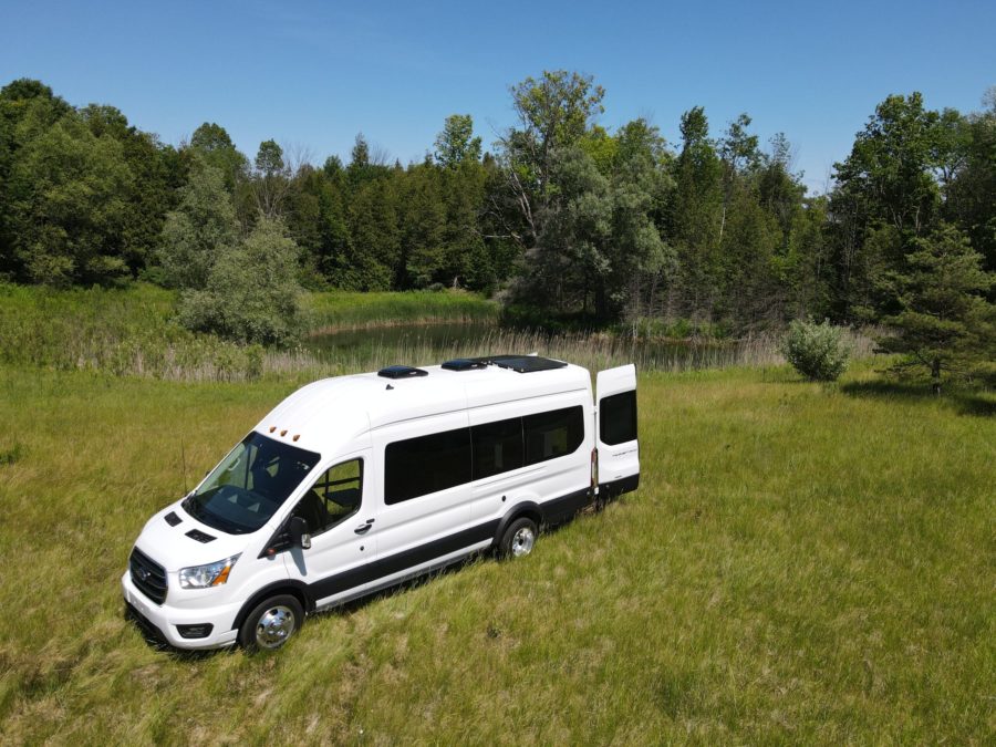 Van Build With 4-Seats And Two Beds!