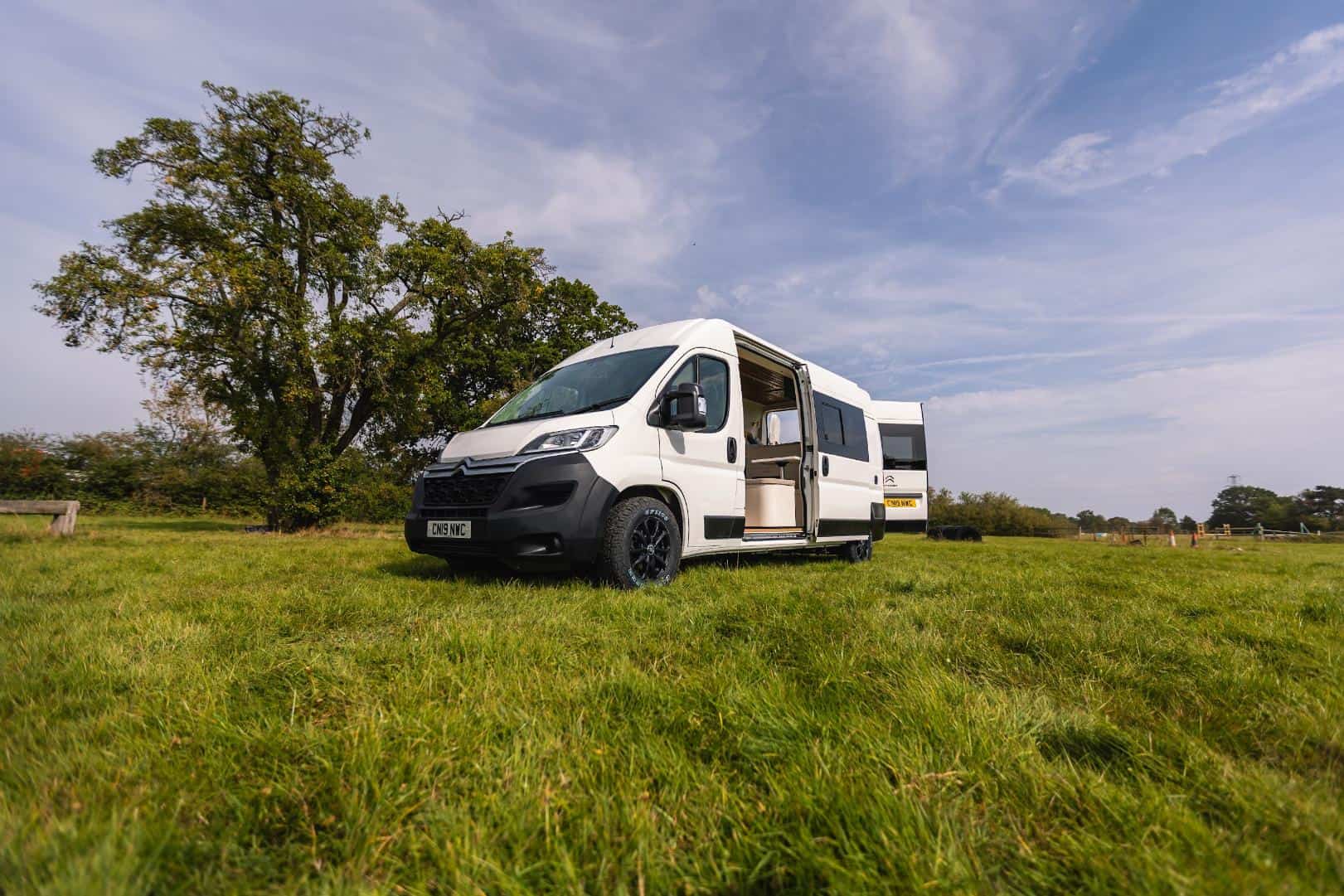 Van Conversion that Sleeps 3 with Indoor Shower