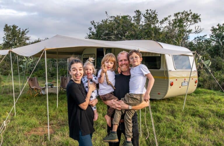 Vintage Caravan Life for Family of 5