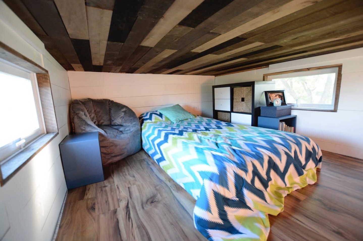 Vintage Retreat Tiny House with Two Slide Outs Built on a 40ft Trailer!