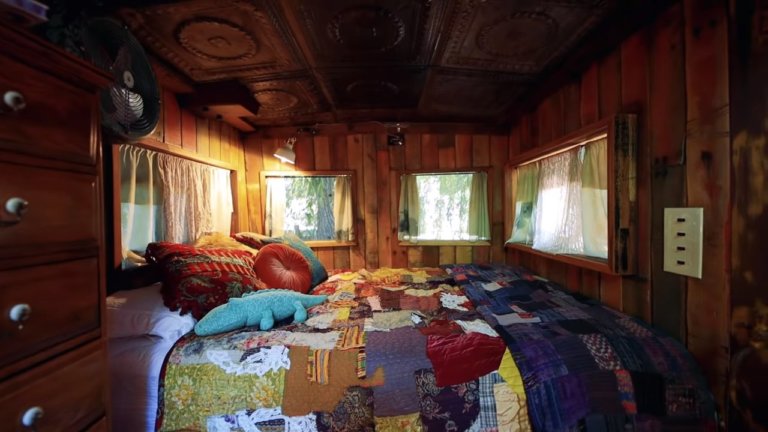 World War 2 Railway Train Car Turned Tiny House
