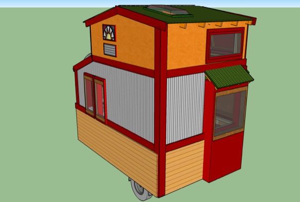 Gary Wagoner’s 8×12 ROOST Tiny House