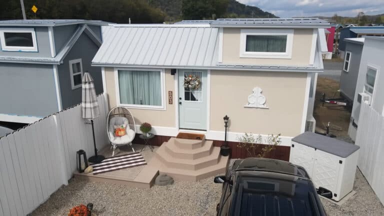 Widow Downsizes to Tiny Life in Incredible Tiny House Village