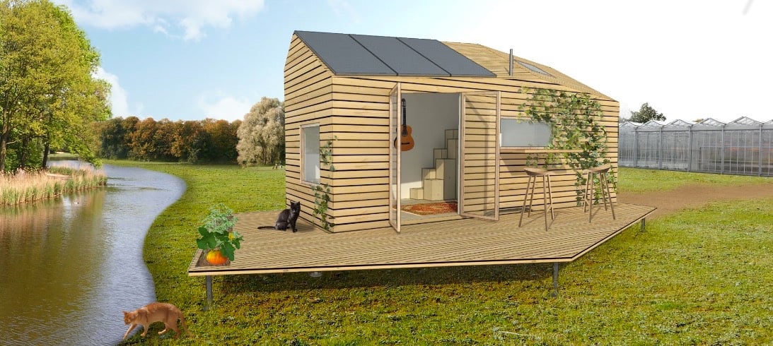 Woman’s Legal Tiny House in the Netherlands